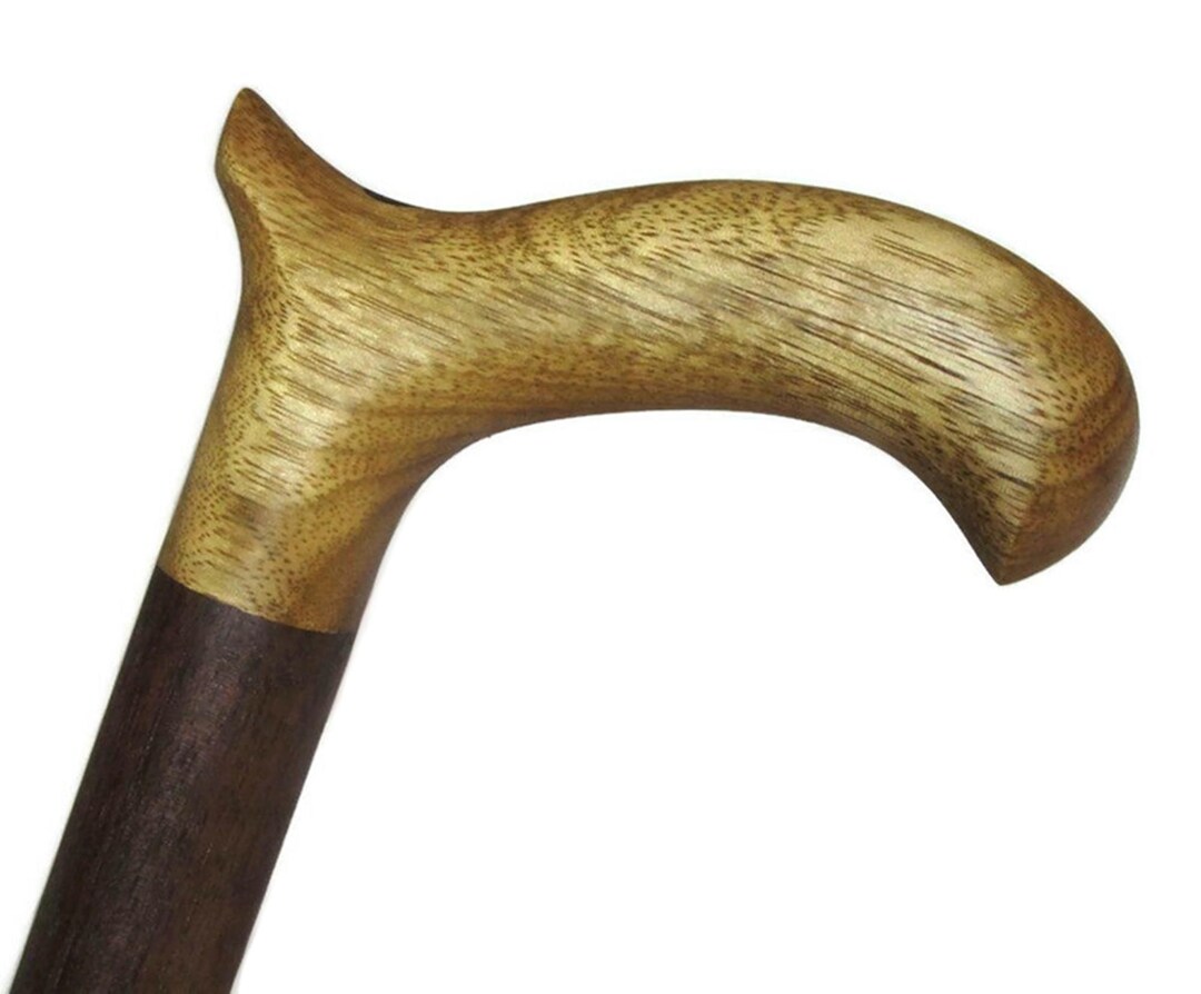 Walking Cane/walnut and Exotic Limba/everyday Use/great Look/masculine ...