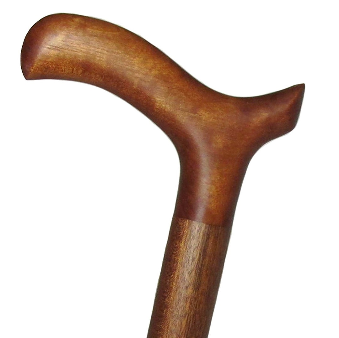 Walking Cane/exotic Sapele Wood/for Men and Women/comfortable Fit ...