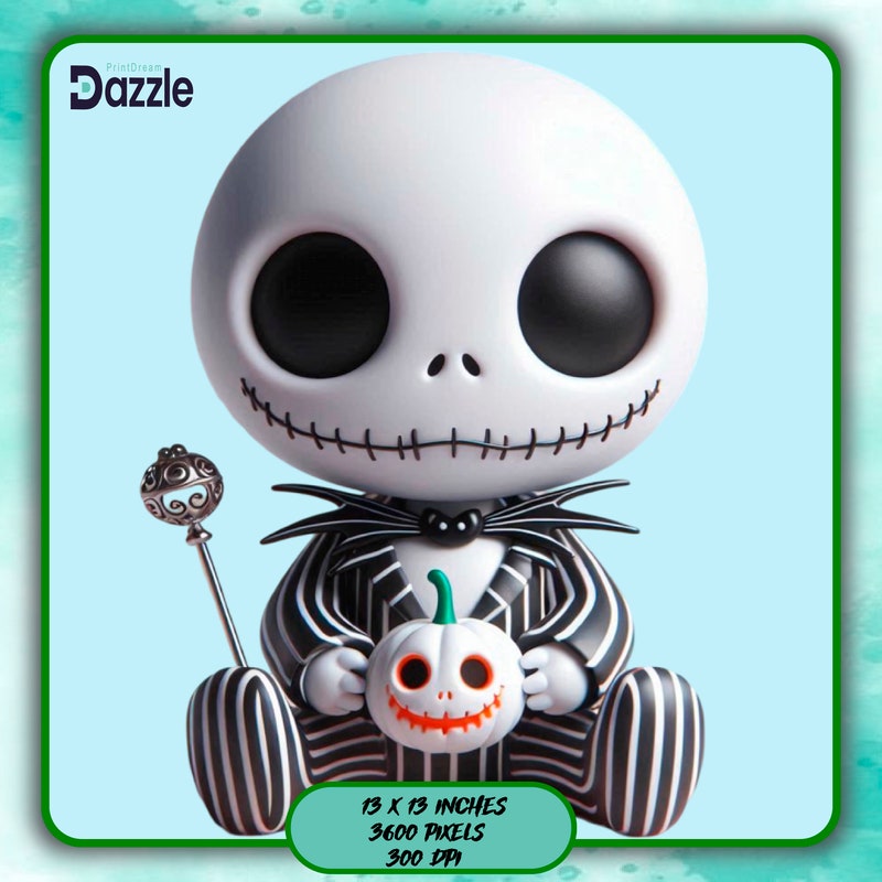 Baby Jack Skellington Svg - Etsy