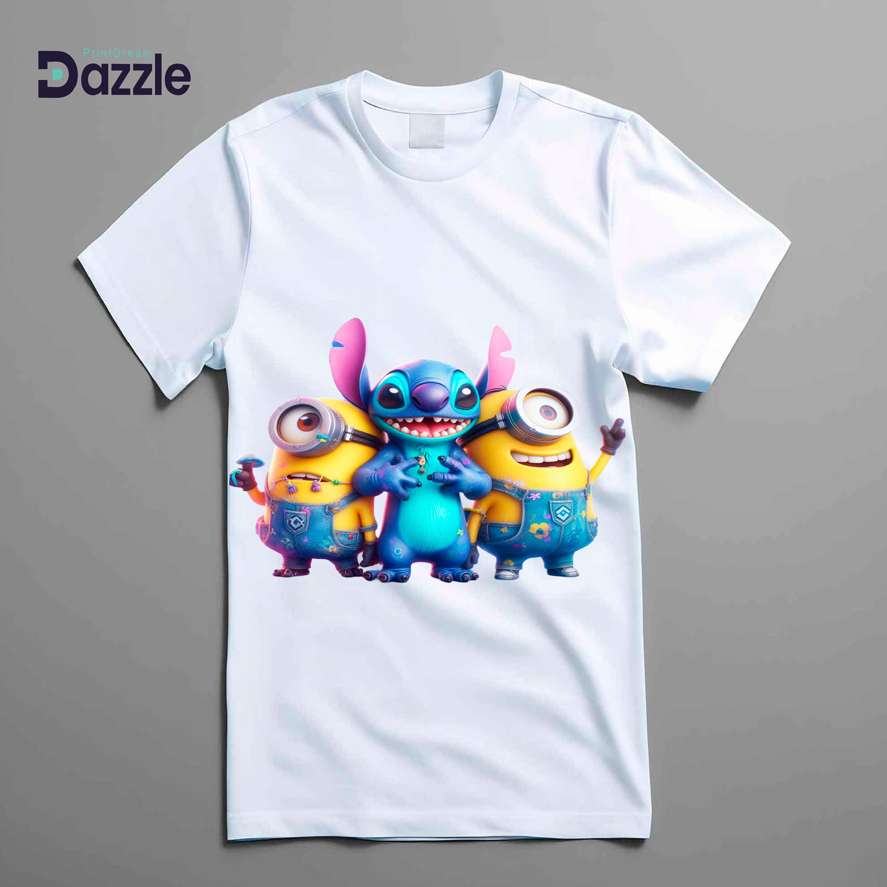 Stitch and Minion Heart PNG, Clipart Images, Stitch and Angel PNG ...