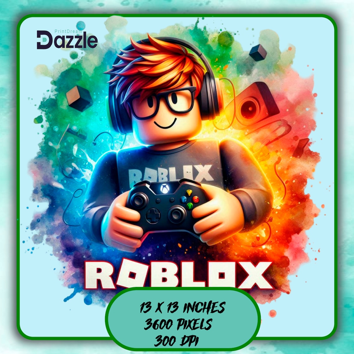 Roblox PNG Watercolor Splash Graphics and Artwork Clipart Images ...