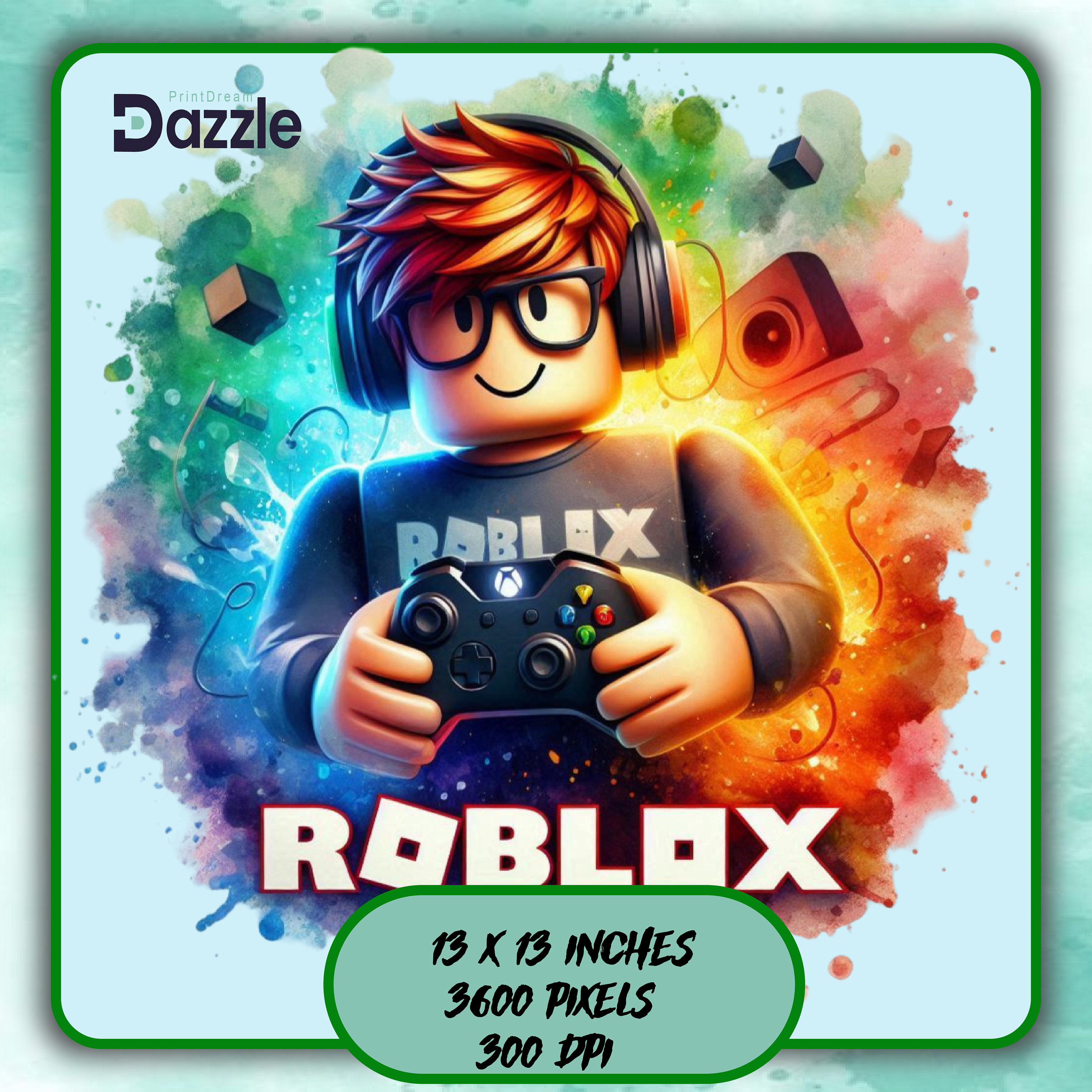 Roblox PNG Watercolor Splash Graphics and Artwork Clipart Images ...