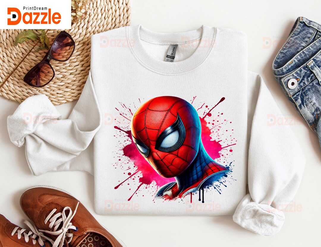 Spiderman Face PNG Digital Instant Download Spiderman Sublimation ...