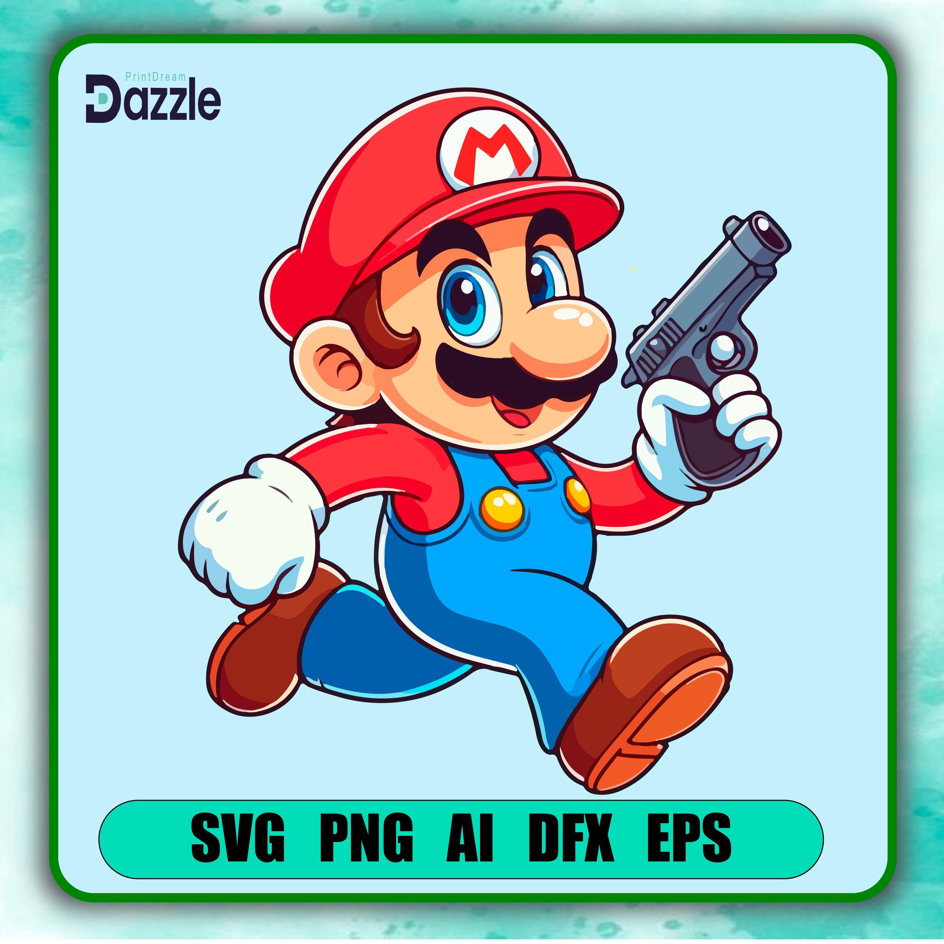Mario Svg, Mario Svg, Super Mario Eps, Ohana Means Family Svg, Cricut ...