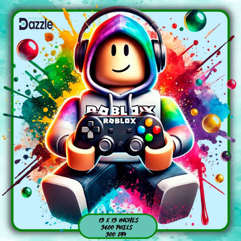 Roblox PNG Watercolor Splash Graphics and Artwork Clipart Images ...