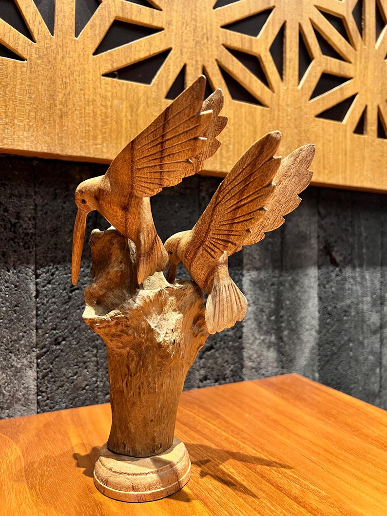 Parasite Display Hummingbird Perch | Hummingbird Statue | Hummingbird ...