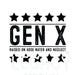 Trendy Gen X SVG Designs, Retro Cricut Files, Vintage Cutting File ...