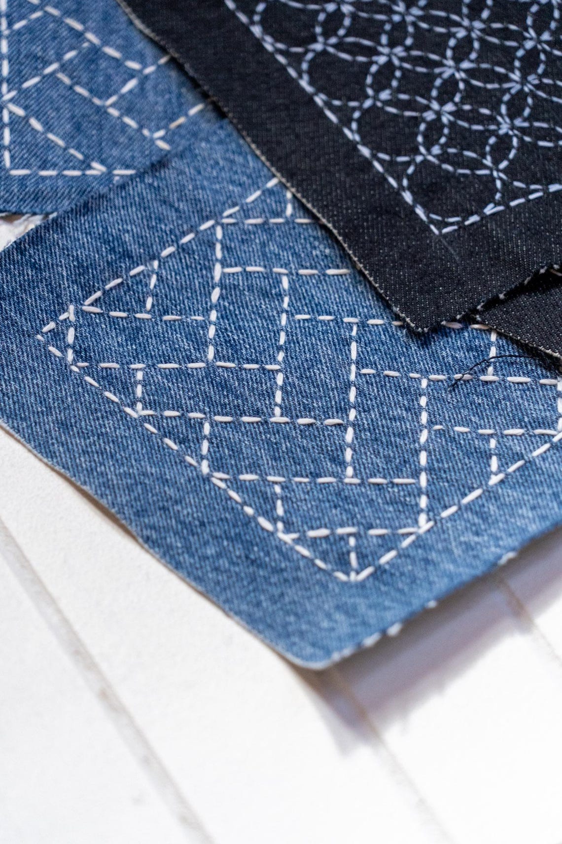 Sashiko Patch - Etsy