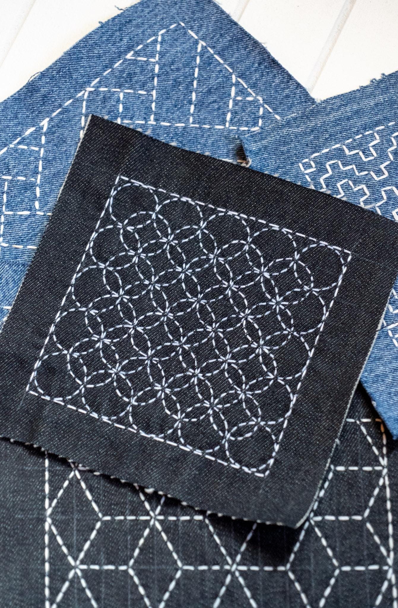 Sashiko Patch - Etsy