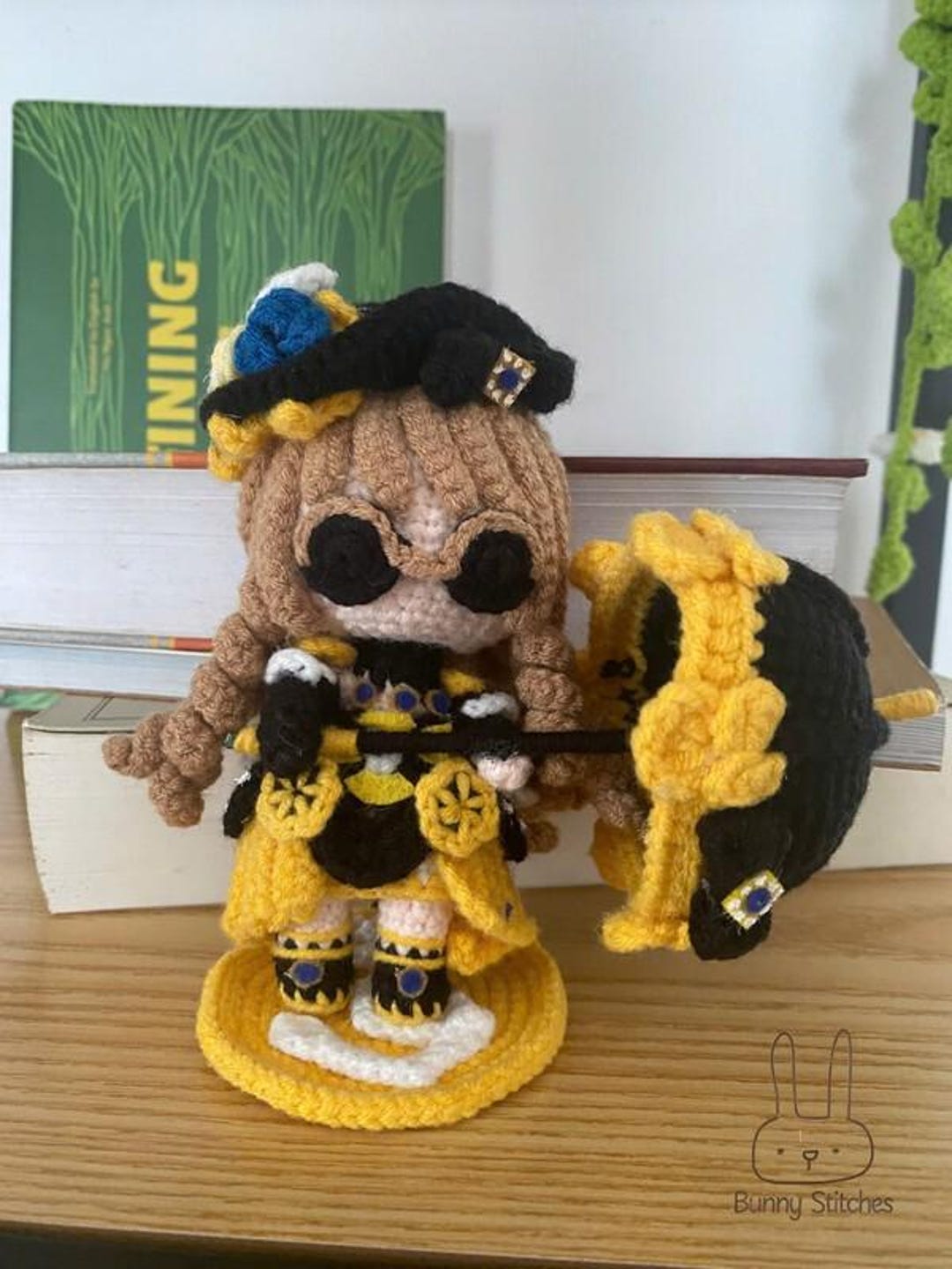 5.9" Navia Genshin Impact Crochet – Detailed Handmade Amigurumi Doll ...