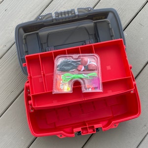 New Red Color - Personalized - LIMITED EDITION Red Plano 1-tray Fishing ...