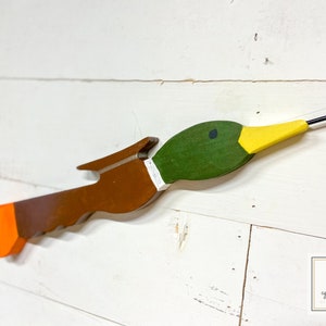 Duck Ice Fishing Rod / Pole Free Shipping Useable or Wall - Etsy