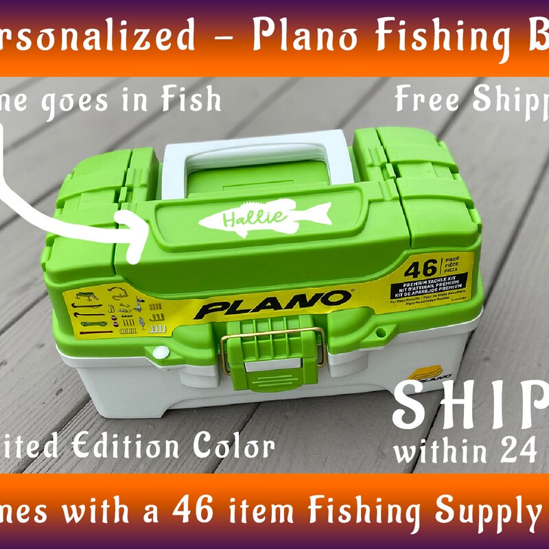 Pink Fishing Tackle Box - Etsy