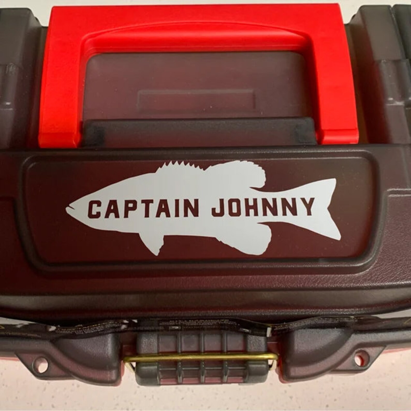 New Red Color - Personalized - LIMITED EDITION Red Plano 1-tray Fishing ...