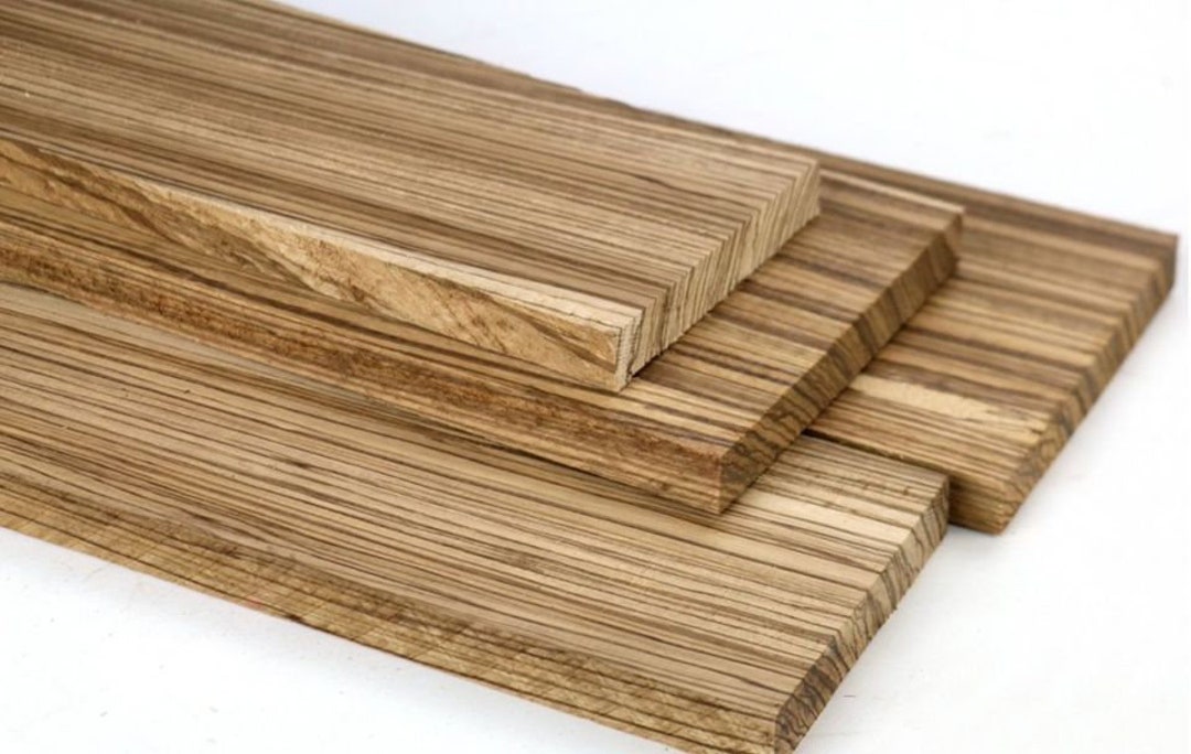 Exotic Wood Pack - Purple Heart - Zebrawood - Black Limba - Leopardwood ...