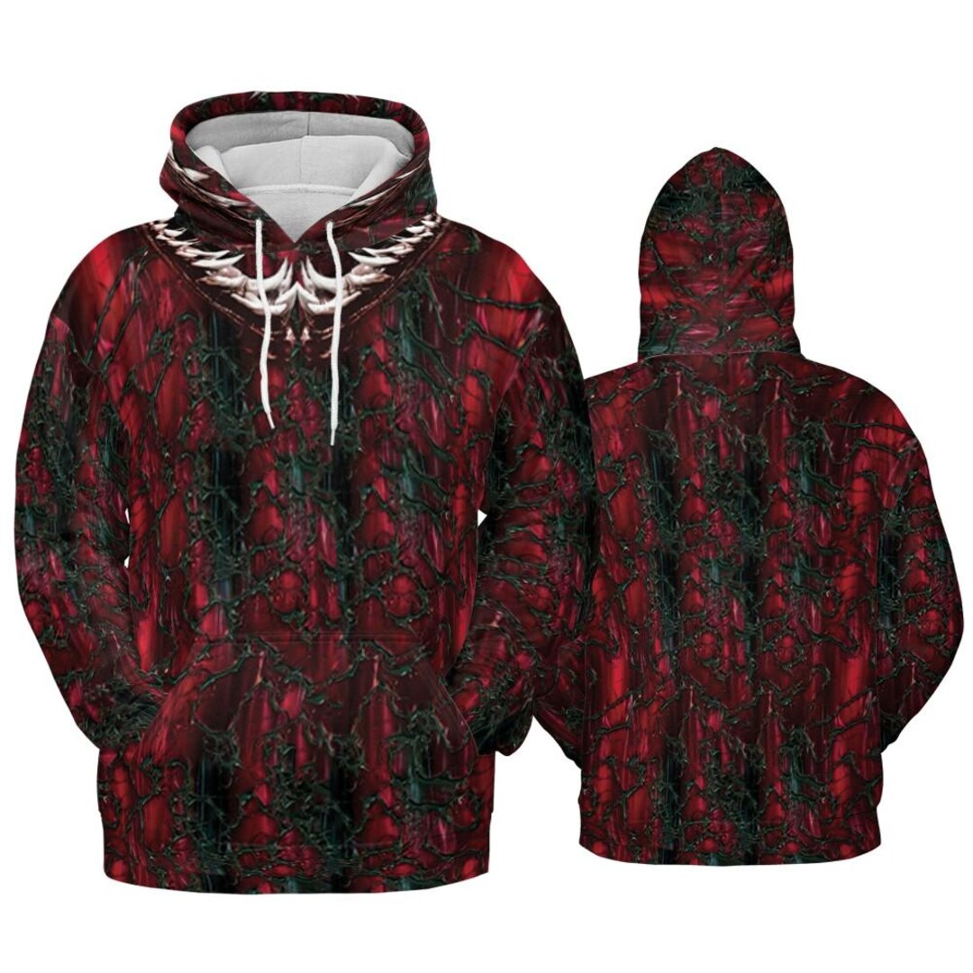 Custom Crazy Red Goo Alien Carna Costume Cosplay TKA57 Superhero Shirt ...