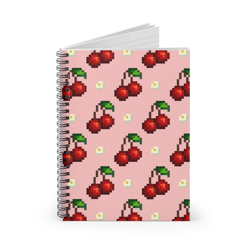 Stardew Valley Notebook: Pixel Cherry Design, Cozy Game Journal - Etsy