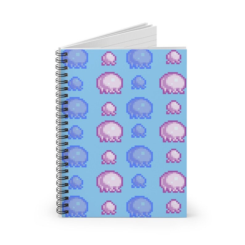 Stardew Valley Notebook - Aesthetic Jellyfish Design, Cozy Video Game ...