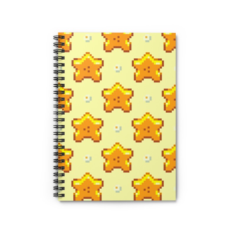 Stardew Valley Notebook - Aesthetic Starfruit Fruit Design, Cozy Video ...