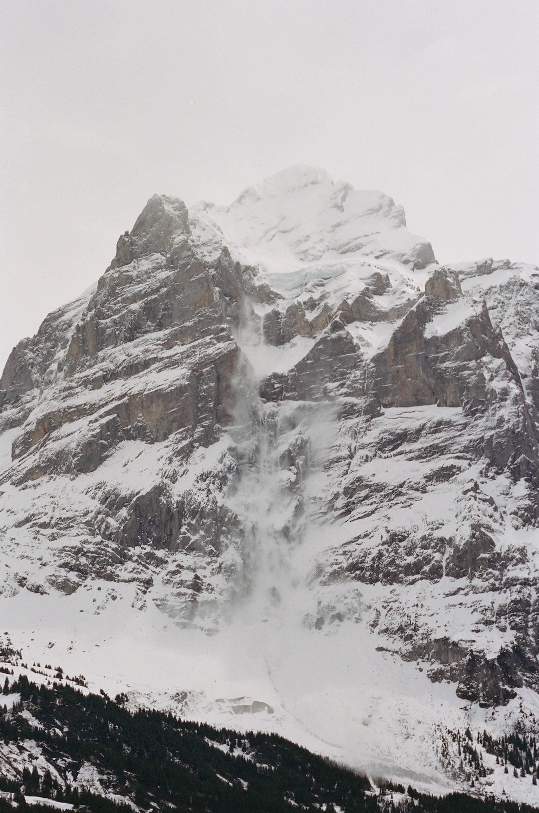 Swiss Alps Avalanche, Switzerland Photo Print, Travel Photography ...
