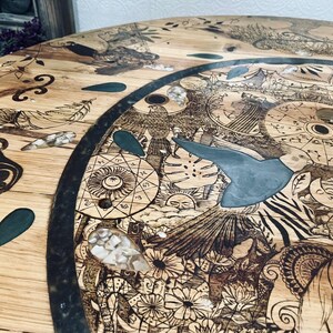 A Time When Dining Table/wall Art - Etsy