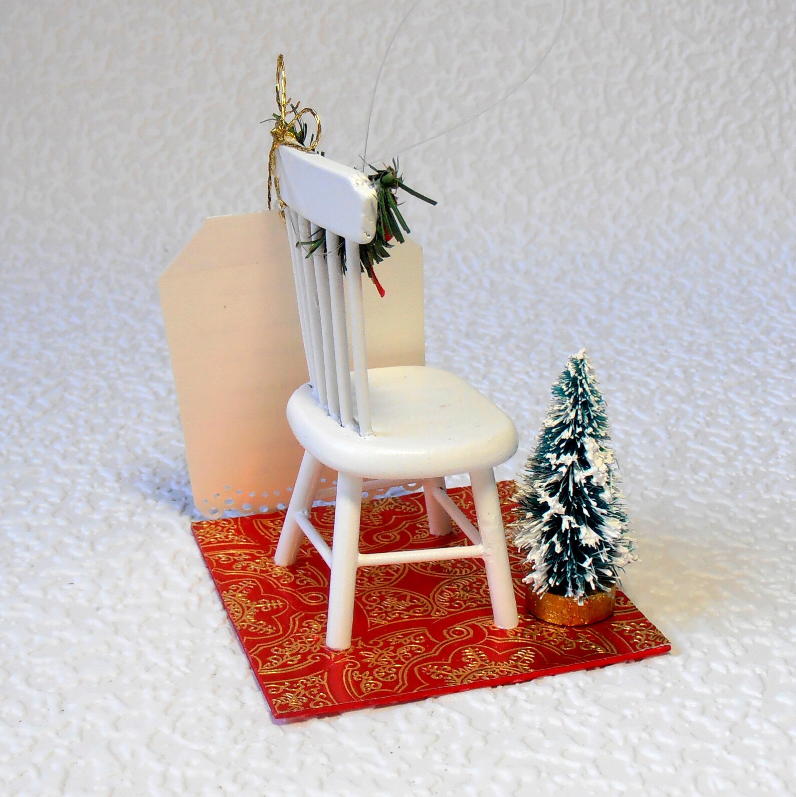 Christmas in Heaven Ornament: Miniature Memorial Scene - Etsy