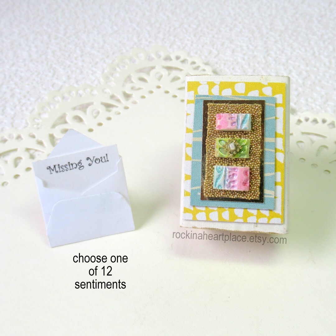 Matchbox Message Decorated Matchbox With Your Choice of - Etsy