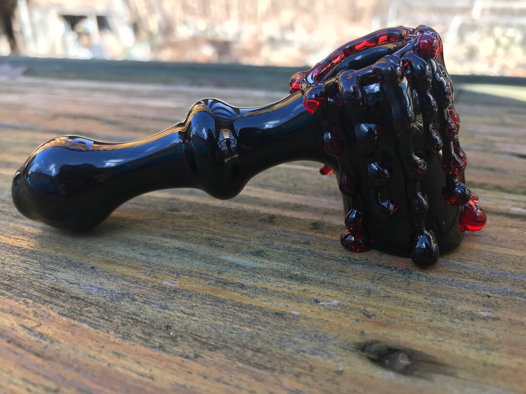 Horror Story Bloody Hammer Pipe | Glass Hammer - Etsy