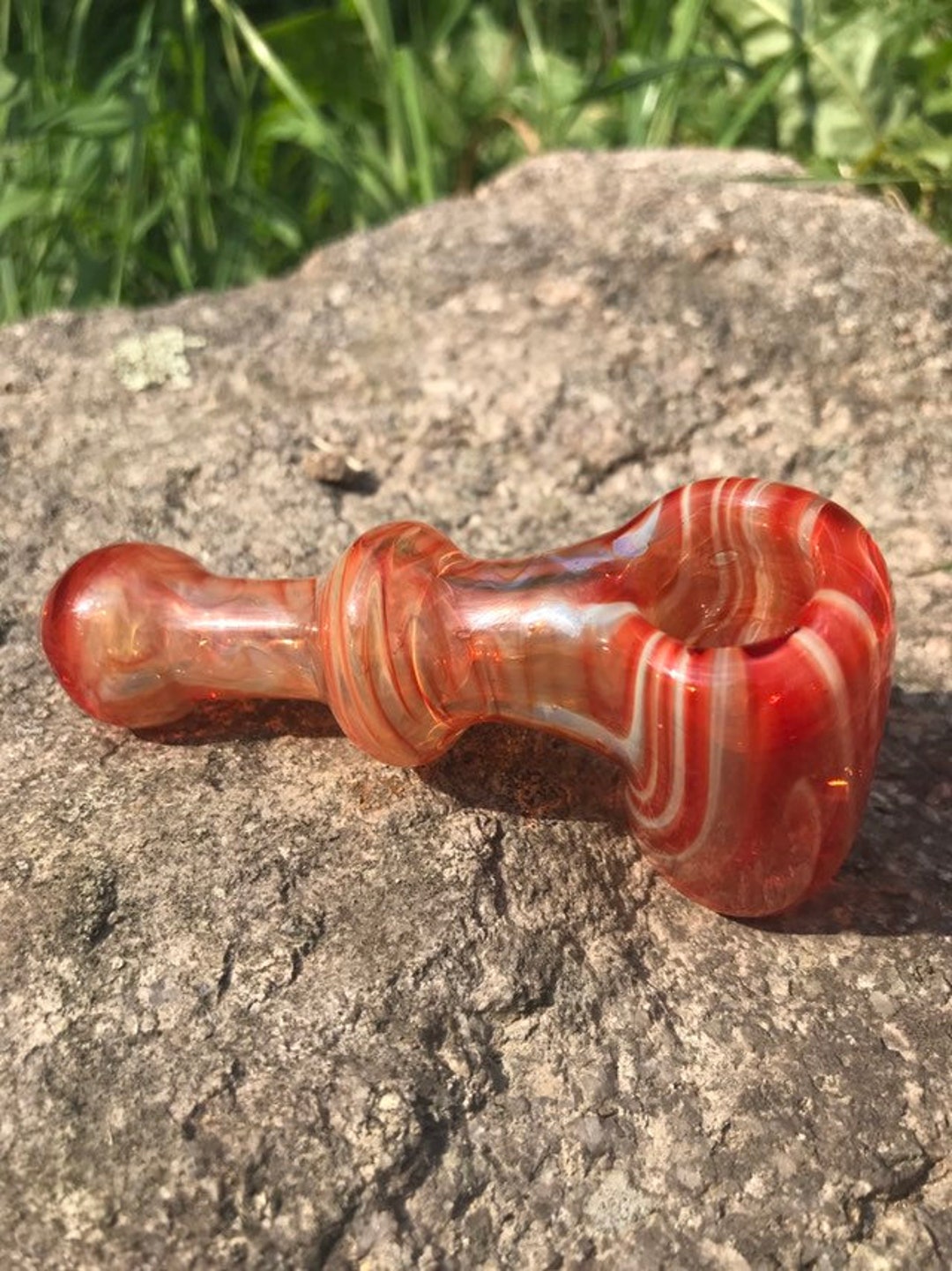 Red Color Changing Hammer | Green Hammer Pipe | Glass Tobacco Pipe ...