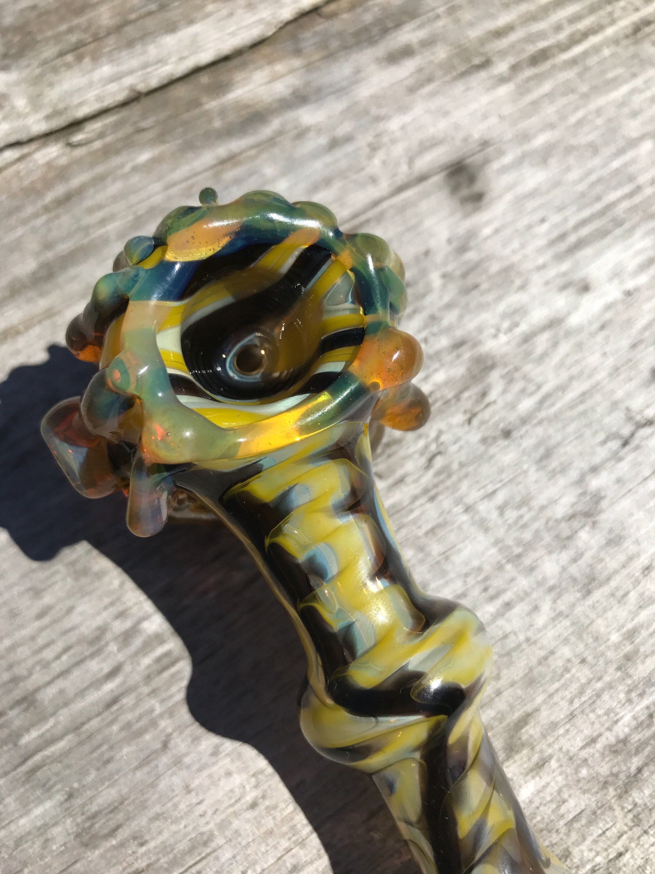 Slymed Bumblebee Hammer Pipe | Glass Hammer | Tobacco Pipe | Bee Pipe ...