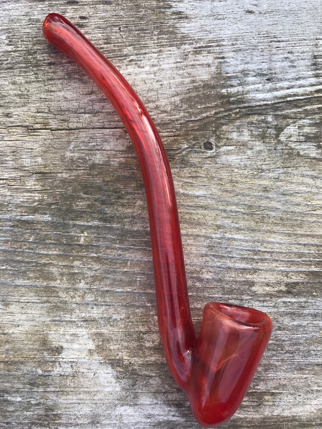 Pomegranate Red Gandalf Pipe Glass Wizard Pipe Lord of the - Etsy