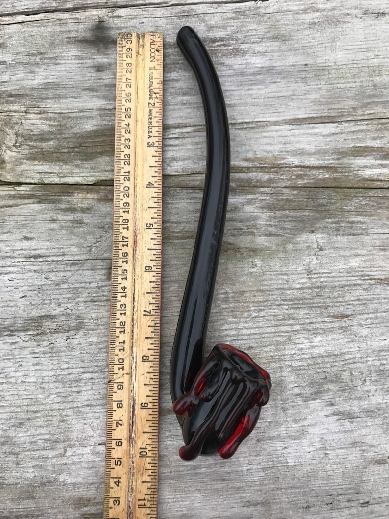 Homeblown Horror Story Bloody Gandalf Pipe - Etsy