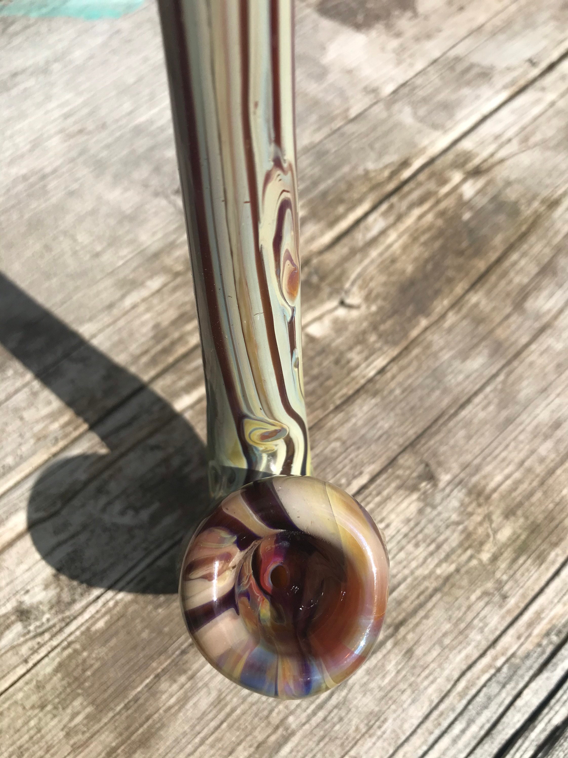 Wood Grain Gandalf Pipe | Glass Wizard Pipe | Lord of the Rings Pipe ...