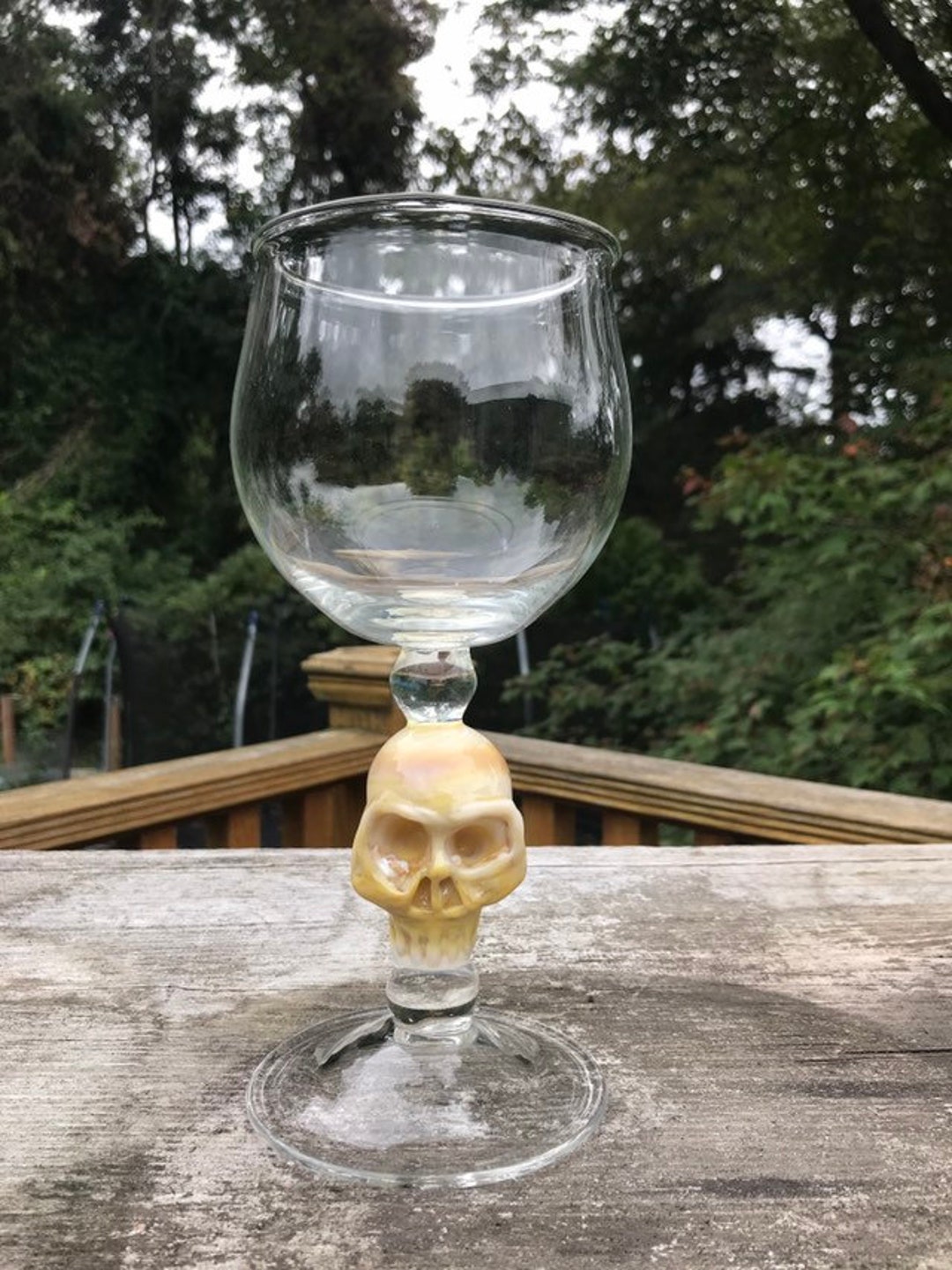 Skull Wine Glass Borosilicate Skull Goblet - Etsy