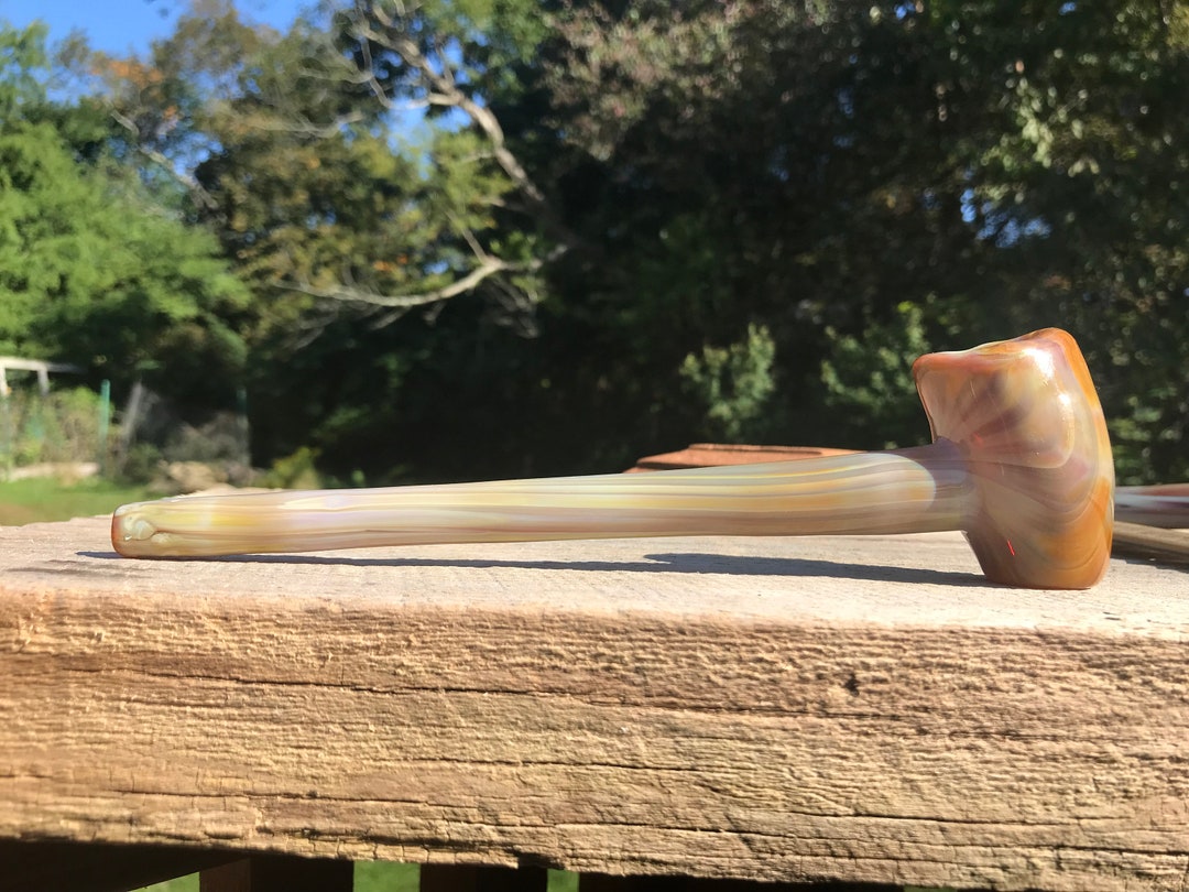 CLEARANCE Butterscotch Corn Cobb Pipe Glass Corn Cobb Pipe Butterscotch ...