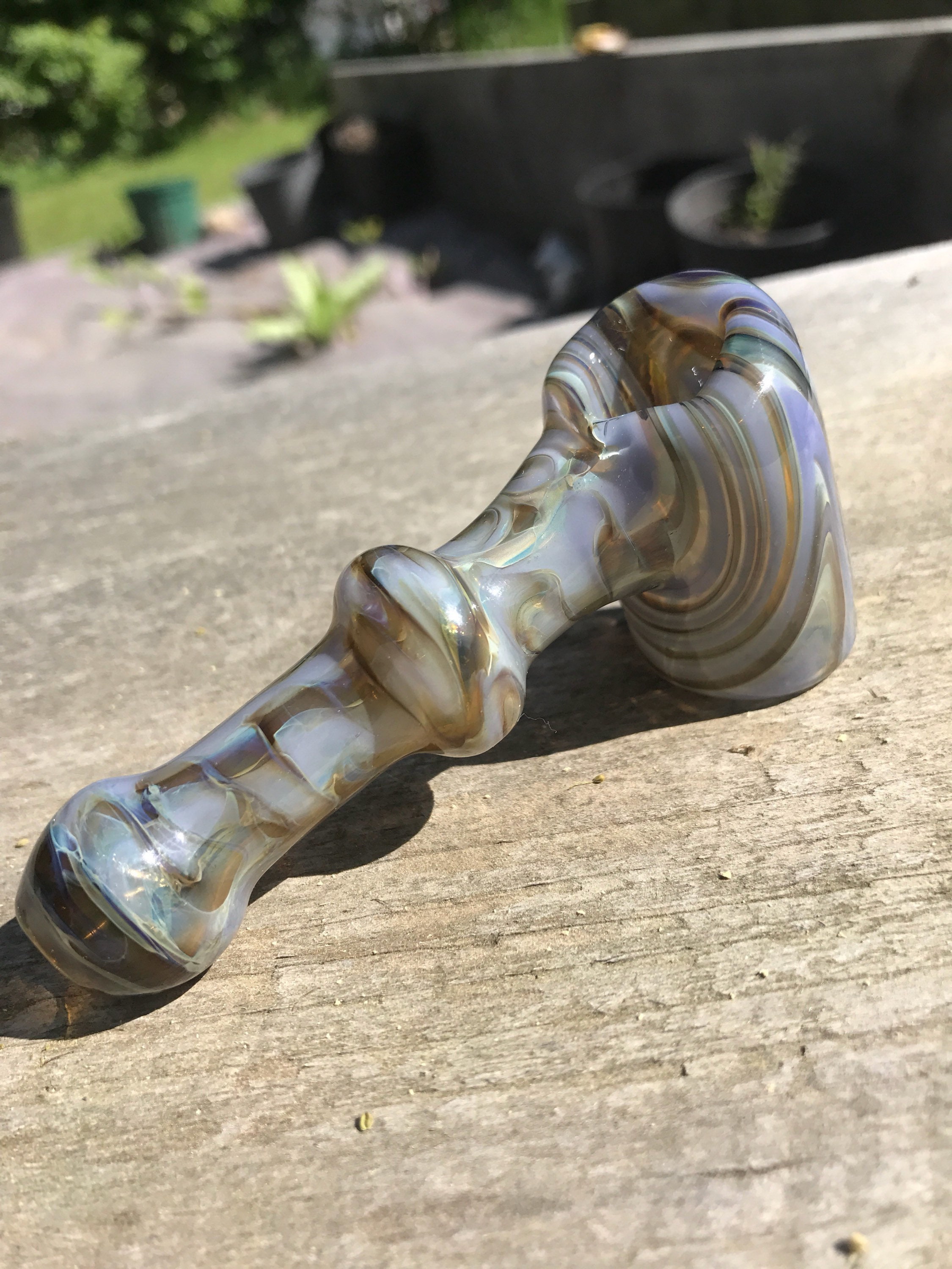 Purple and Jade Color Changing Hammer | Hammer Pipe | Color Changing ...