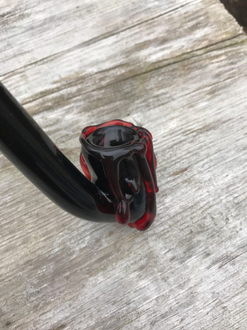 Homeblown Horror Story Bloody Gandalf Pipe - Etsy