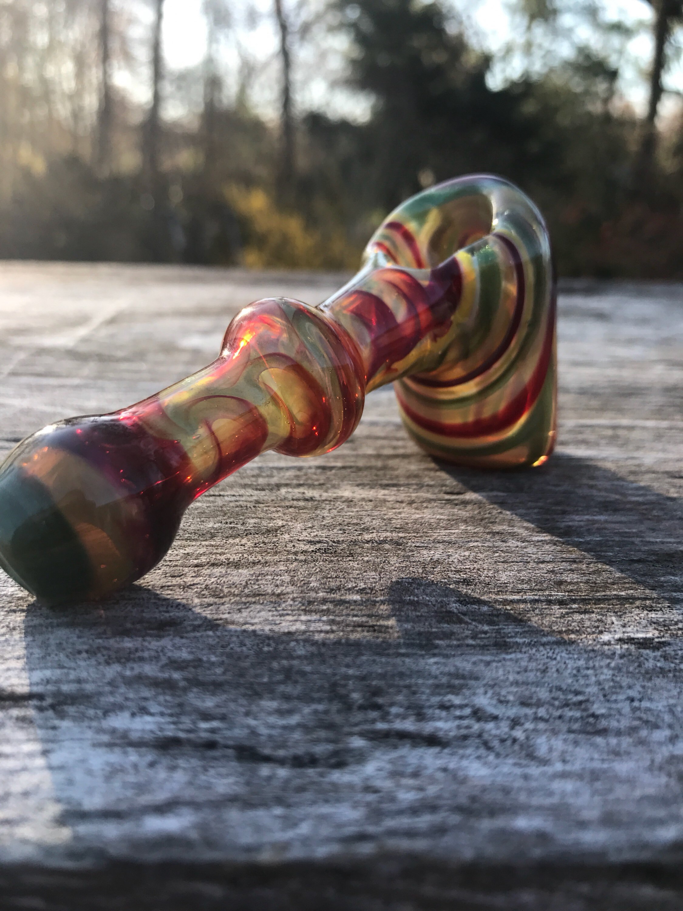 Red Gold Green Color Changing Hammer | Hammer Pipe | Tobacco Pipe ...