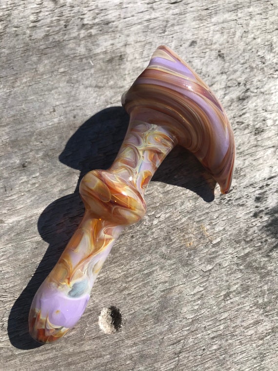 Spiked Purple and Amber Purple Color Changing Hammer Hammer | Etsy