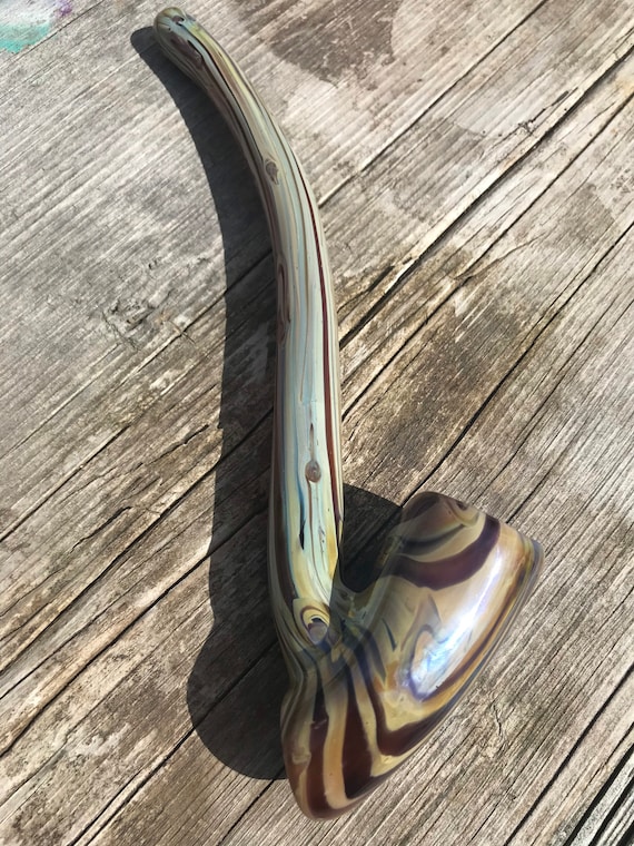 Wood Grain Gandalf Pipe Glass Wizard Pipe Lord of the | Etsy