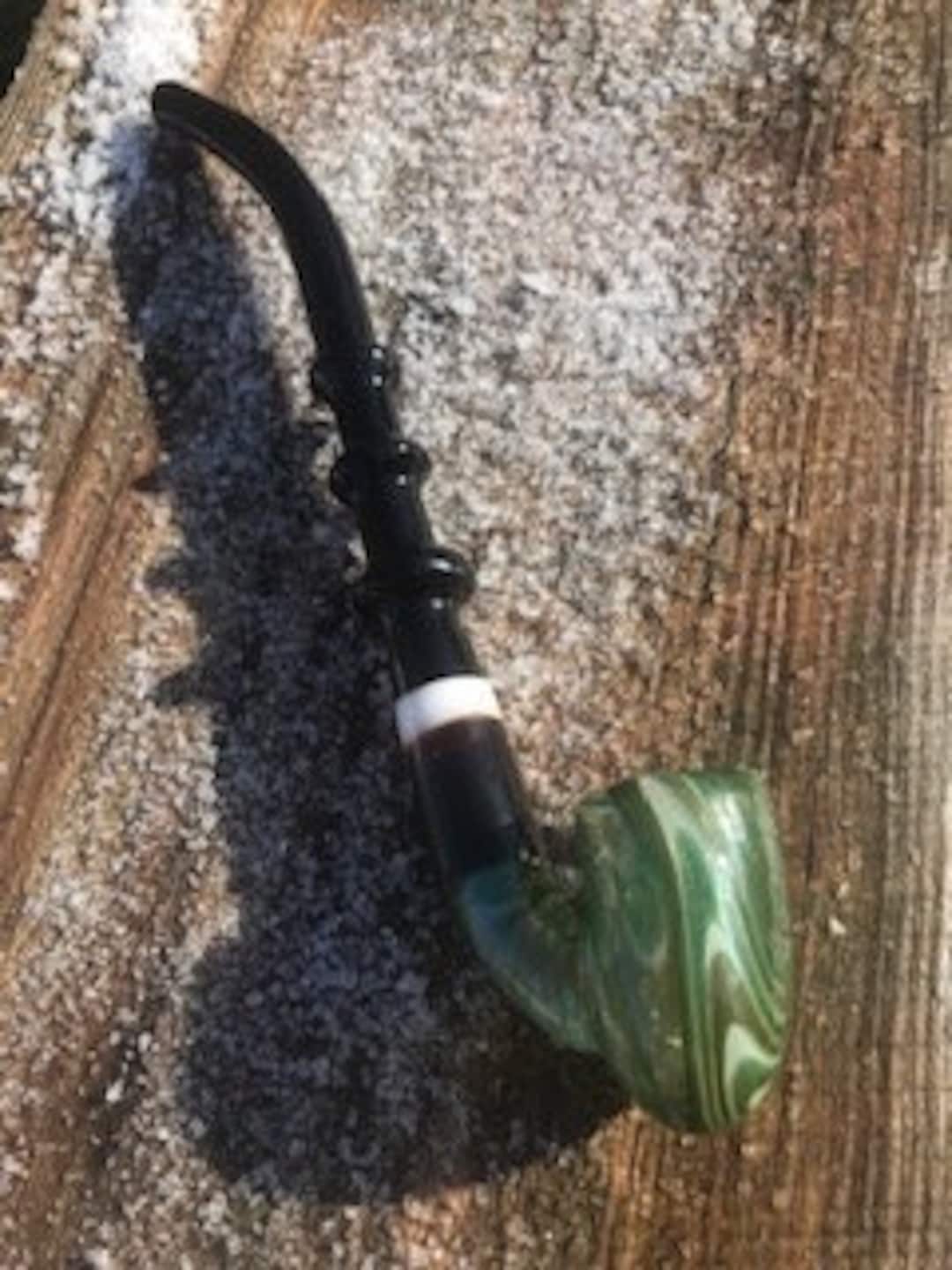 Green and Black Gandalf Pipe Lord of the Rings Pipe Wizard - Etsy