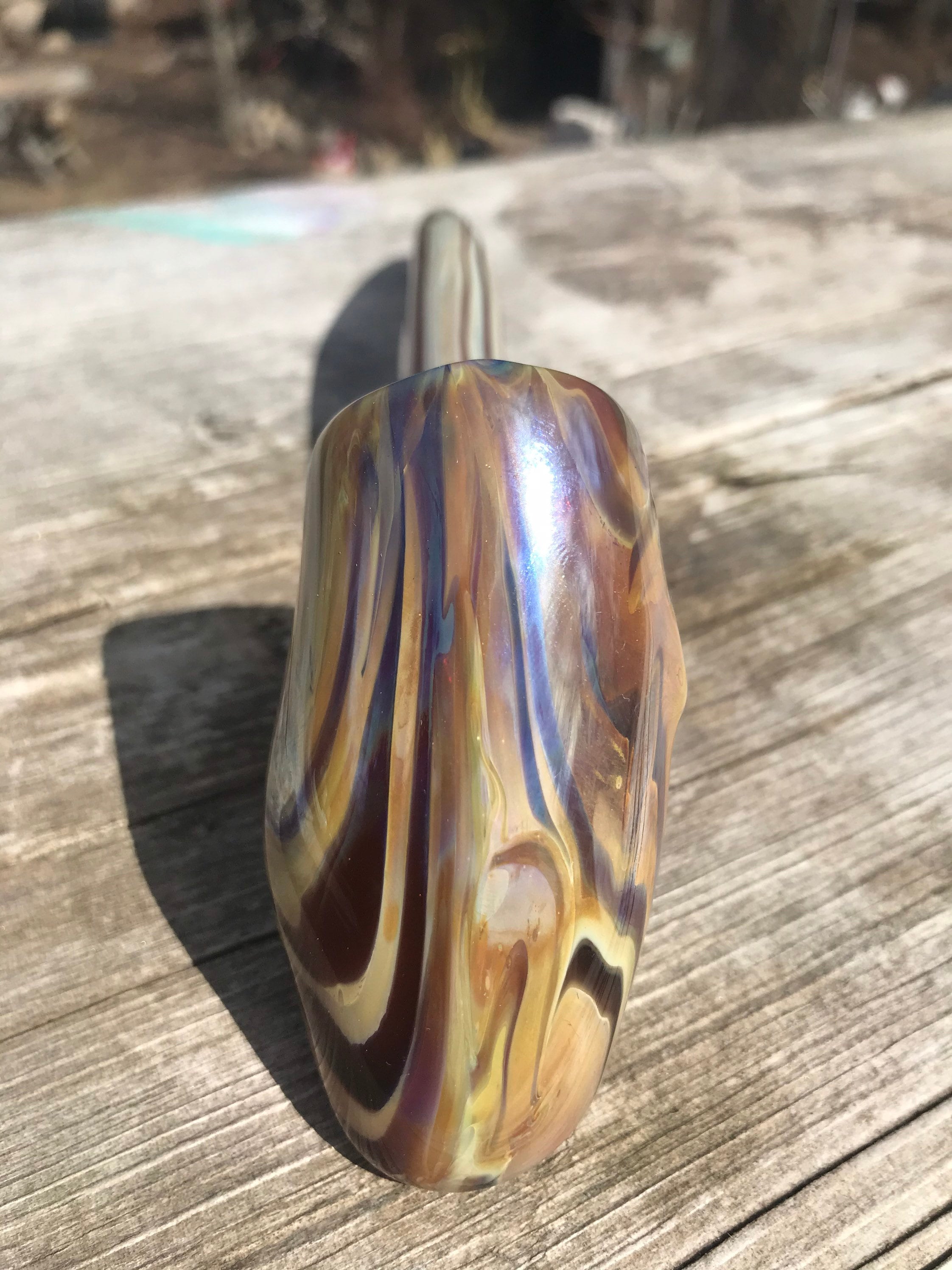 Wood Grain Gandalf Pipe | Glass Wizard Pipe | Lord of the Rings Pipe ...