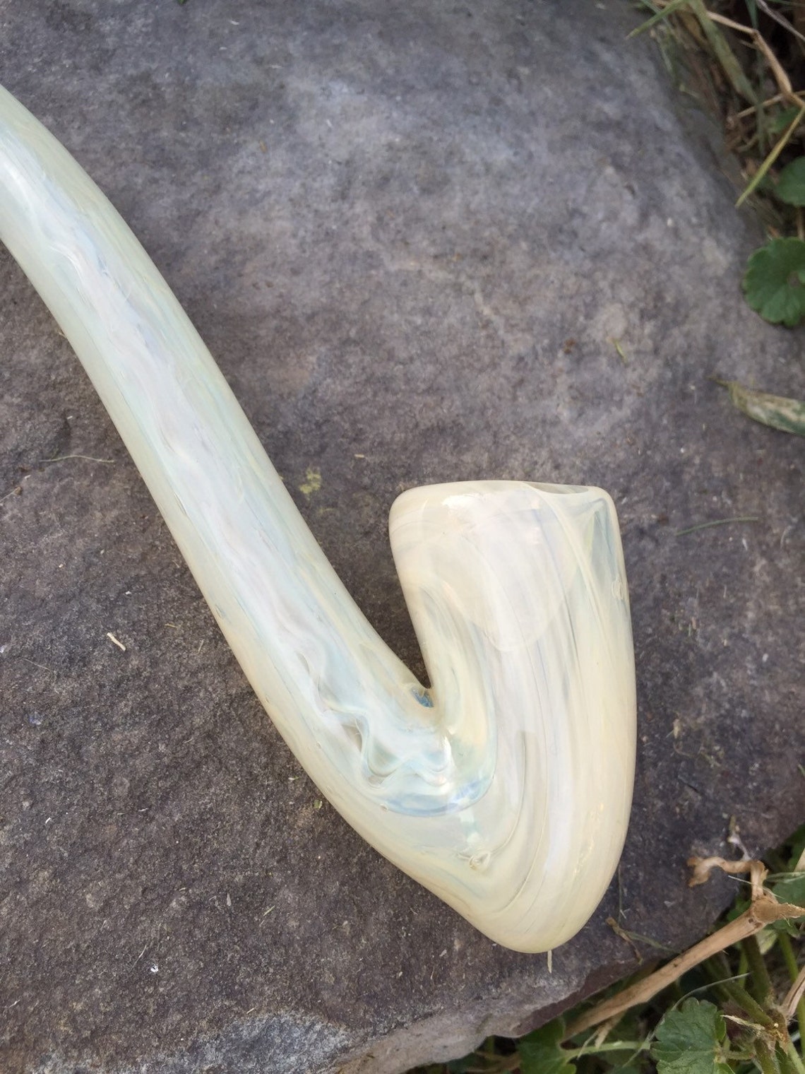 Smokey White Color Changing Gandalf Pipe White Wizard Pipe - Etsy