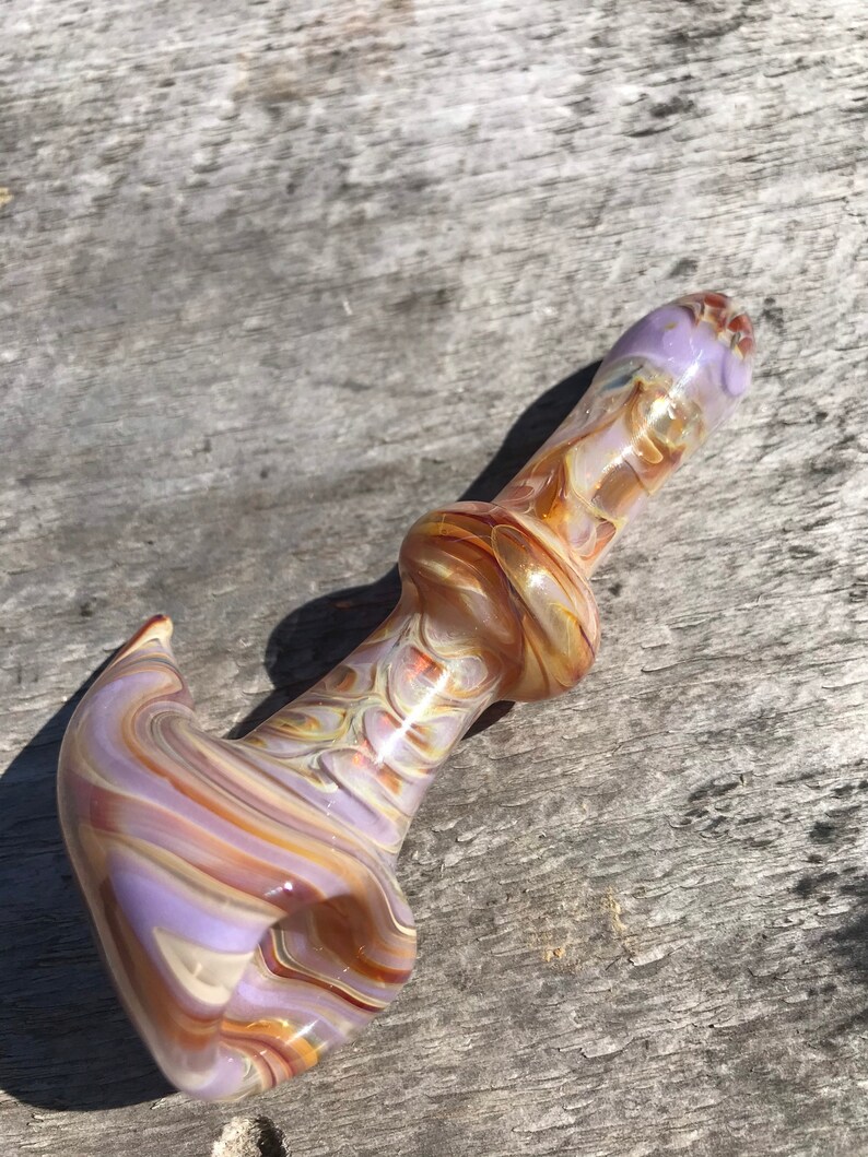 Spiked Purple and Amber Purple Color Changing Hammer Hammer - Etsy