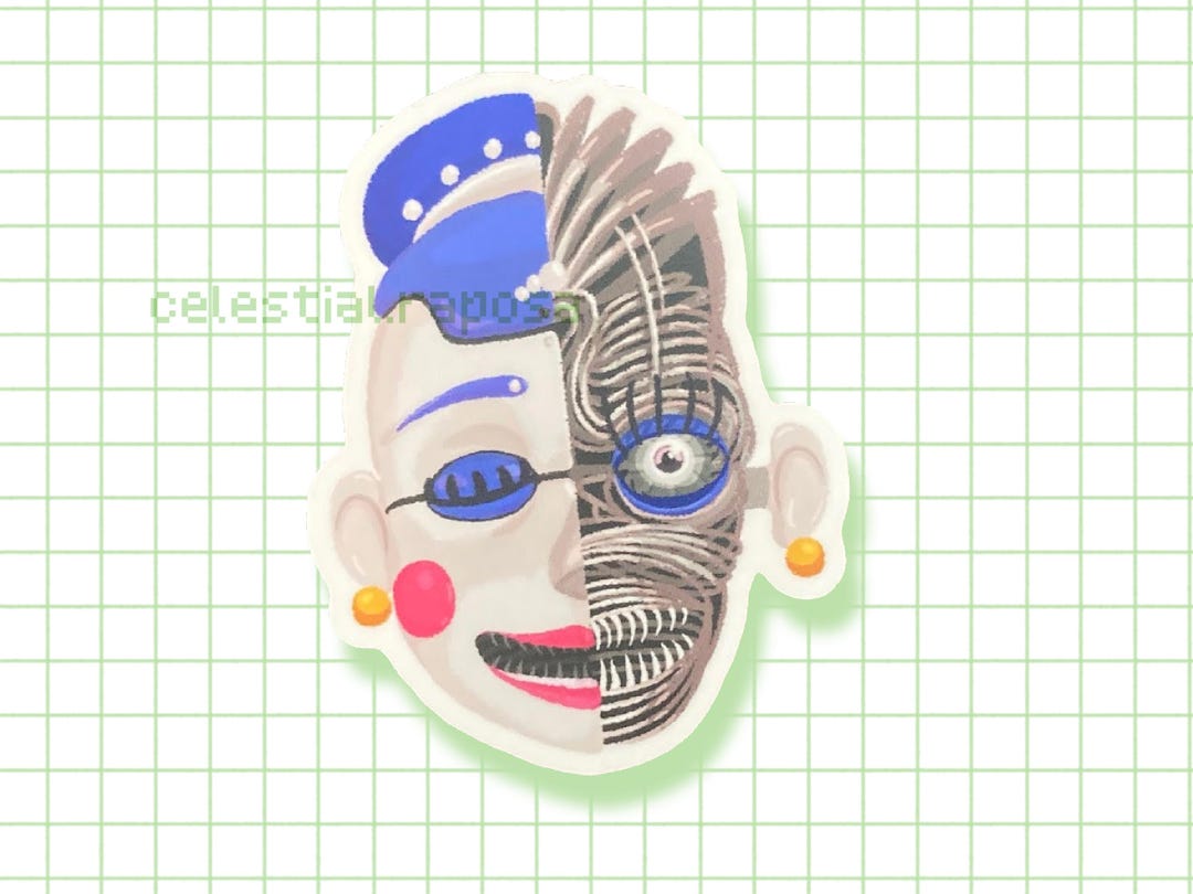 Ballora Matte Sticker (five Nights at Freddy's) - Etsy