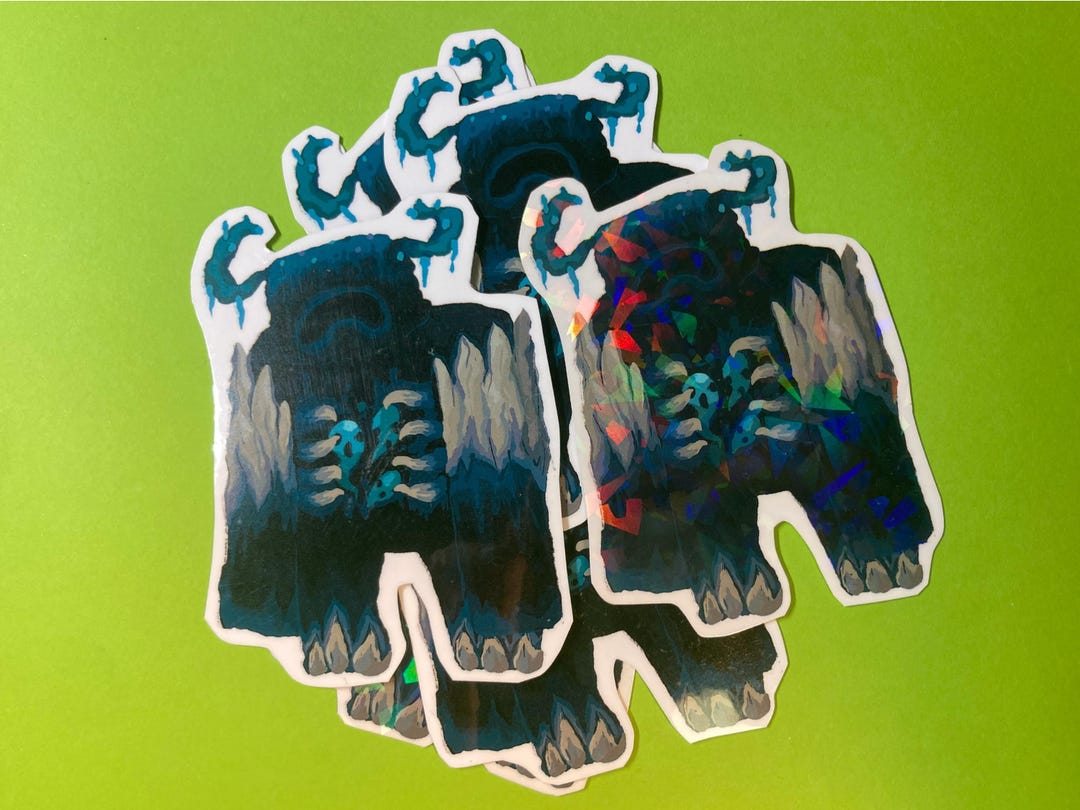 The Warden Minecraft Sticker - Etsy