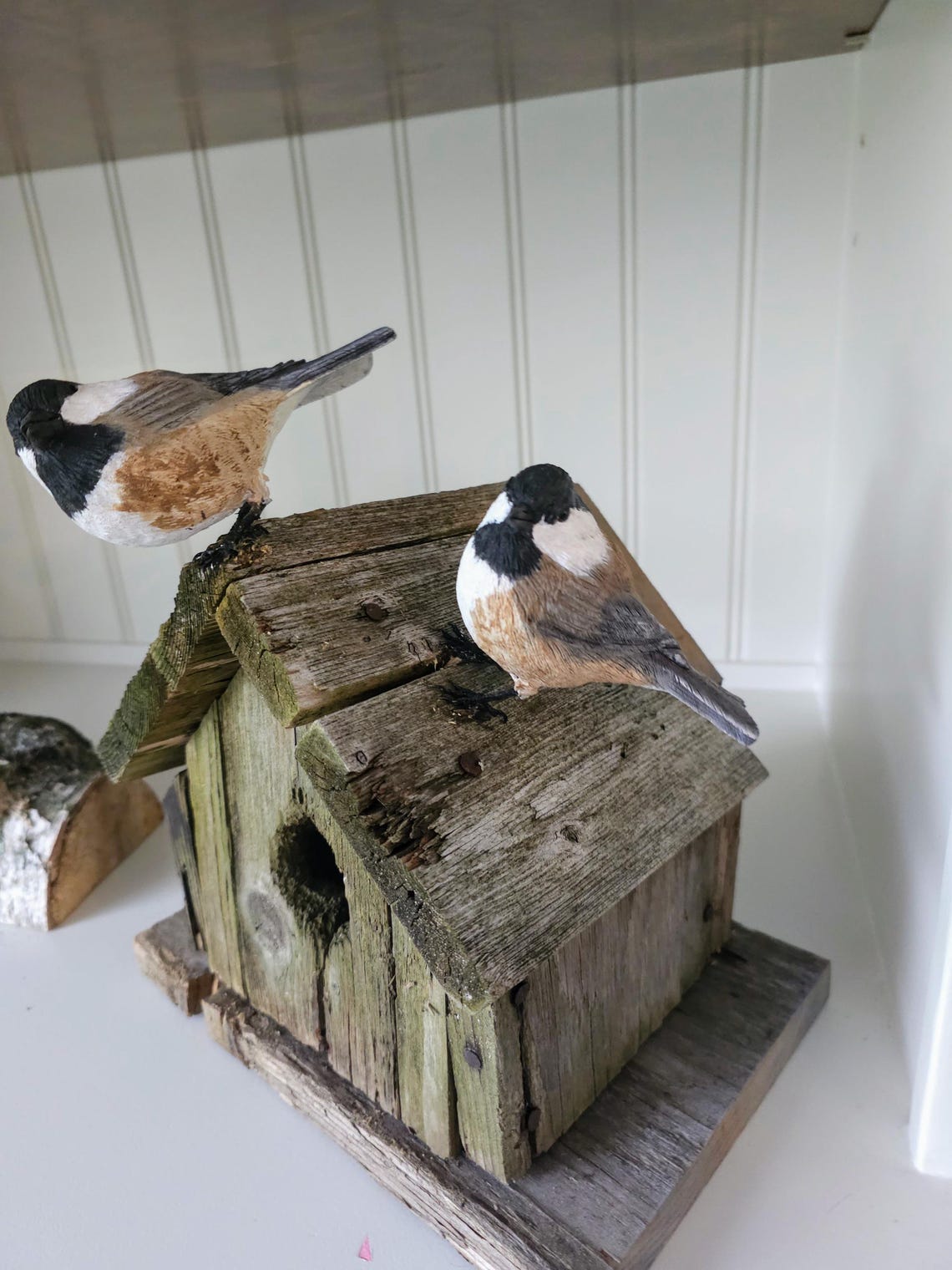 Pair of Black Capped Chickadee's - Etsy