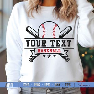 Baseball SVG PNG, Baseball Mascot Svg, Baseball Team Template, Mascot ...