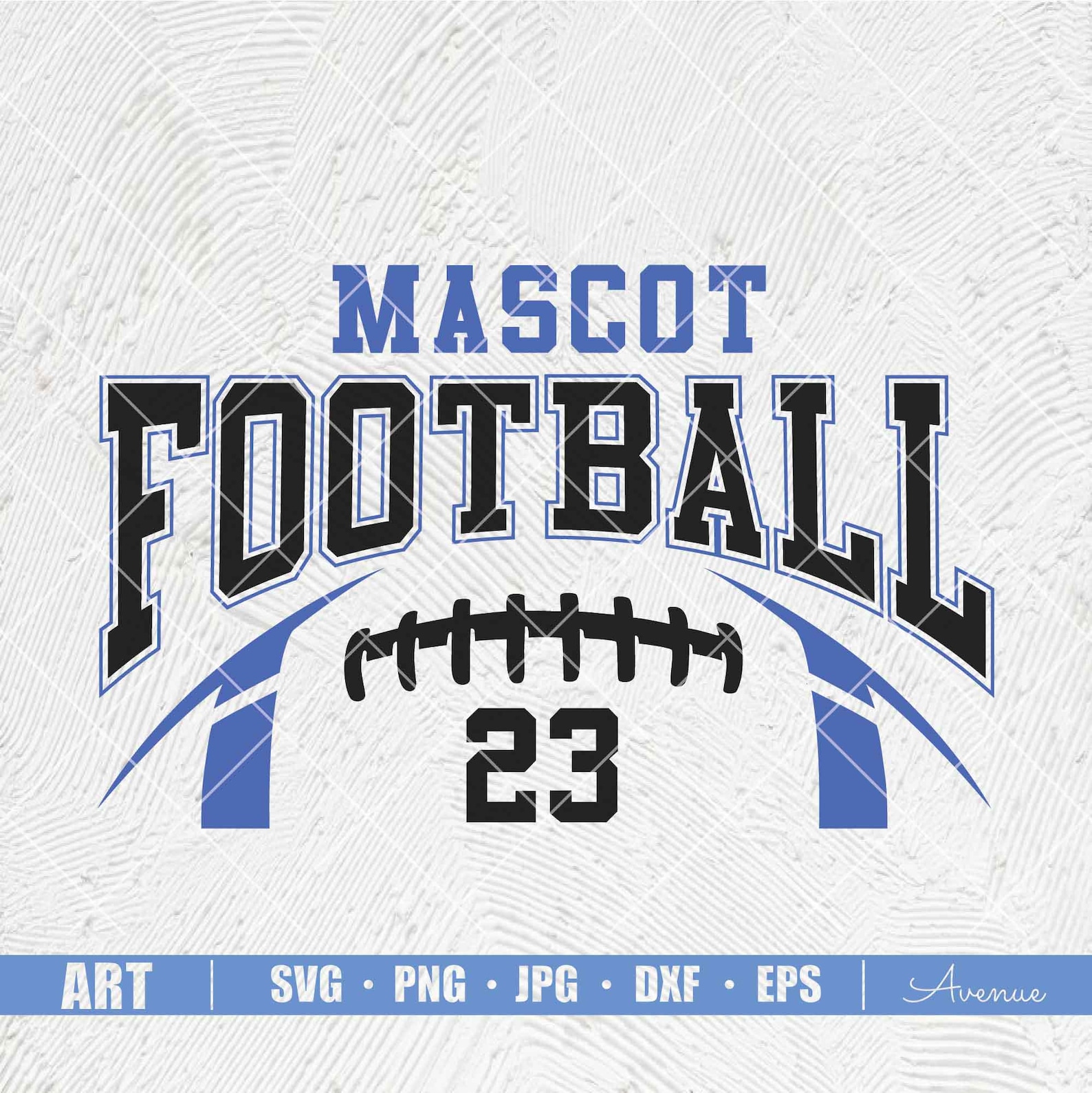 Football SVG PNG: Football Team Player Digital Files (downloadable Zip ...