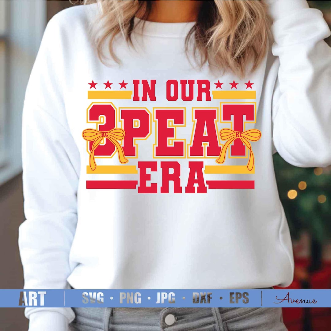 In Our 3peat Era Svg Png, Layered, Retro, Sports, Football ...
